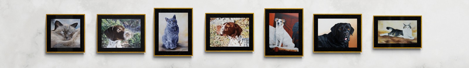 Order an animal portrait – Dogs & Cats by Laurence Saunois
